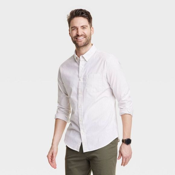 Goodfellow & Co | Shirts | Mens Every Wear Long Sleeve Buttondown Shirt ...